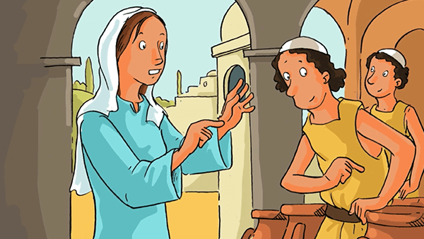 Marie à Cana Jn 2 1 11 Catéchèse Enfants Théobule