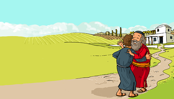 Le fils prodigue - Lc 15, 11-32 - catéchèse enfants - Théobule